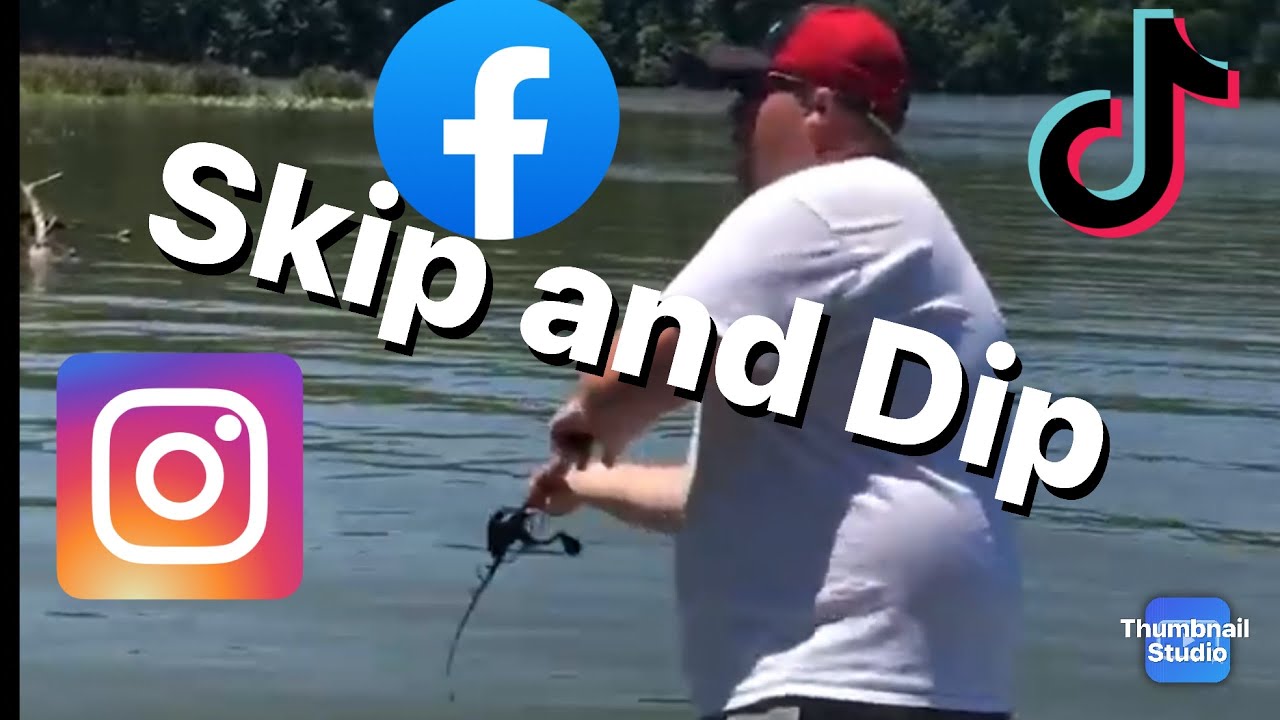 HOW TO SKIP A FISHING LURE (STEP BY STEP) - YouTube
