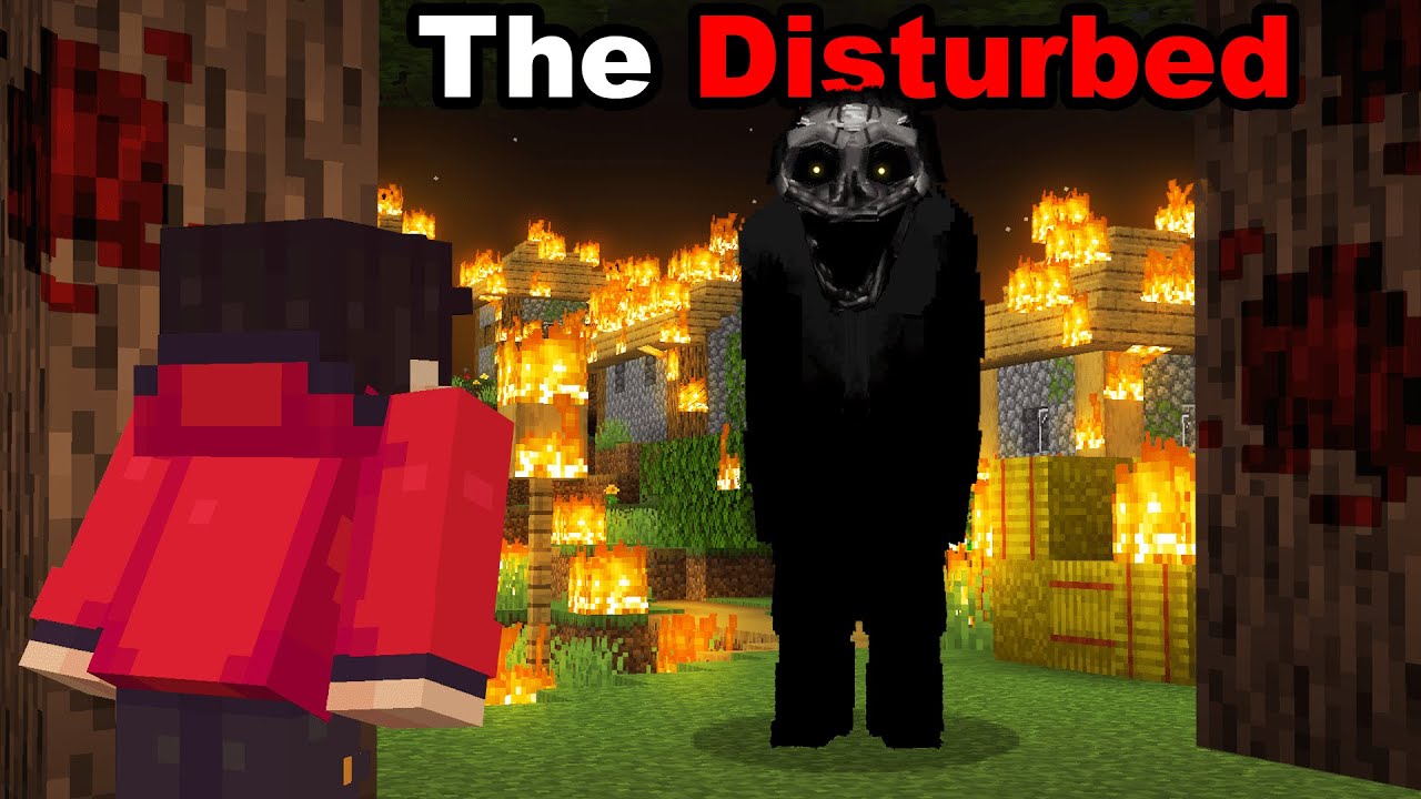 I Survived THE DISTURBED in Minecraft.. - YouTube
