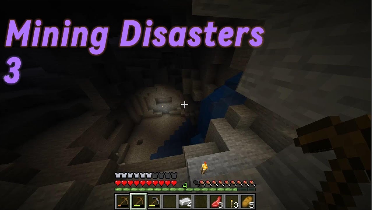 Mining Disasters ( Minecraft EP 3) Funny moments - YouTube