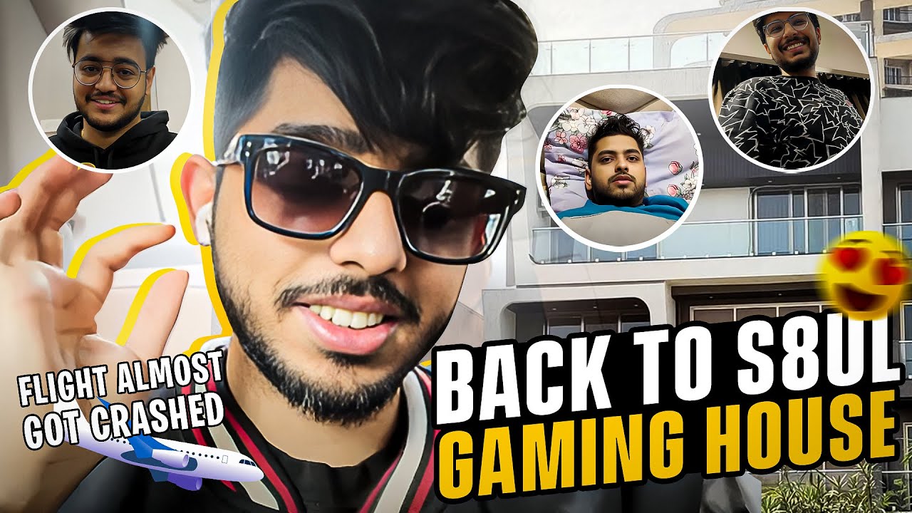 Back to S8UL Gaming House After a Long Time | My Flight Almost Got ...