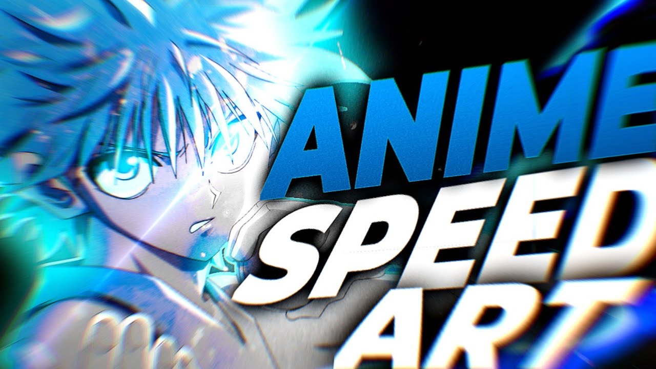 ANIME SPEED ART (PS CC) - YouTube