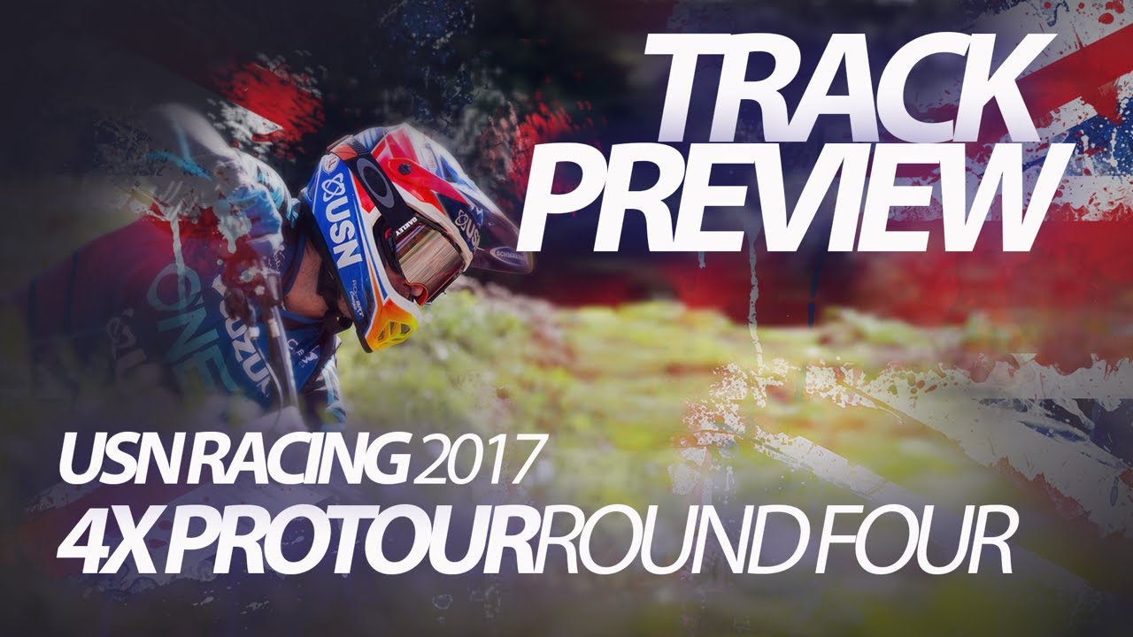 USN Racing - 4X ProTour 2017 - JBC Track Preview - YouTube