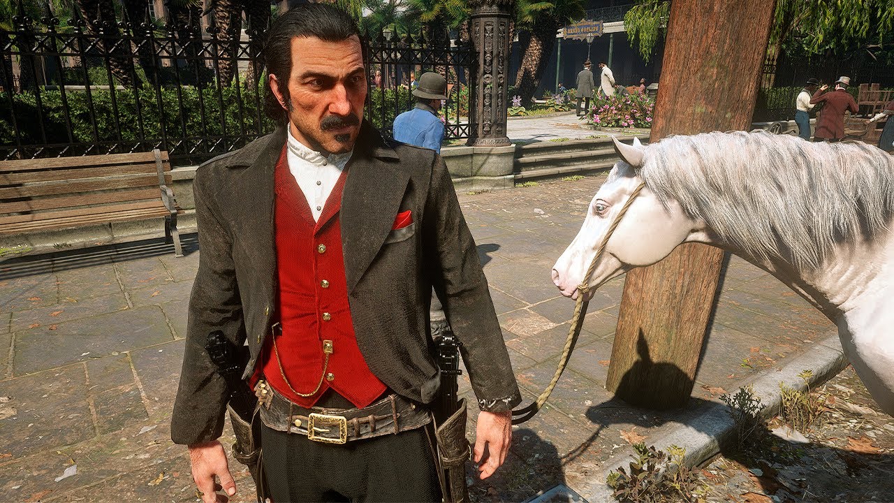 Jogando como Dutch Van der Linde em Red Dead Redemption 2 Mods - YouTube