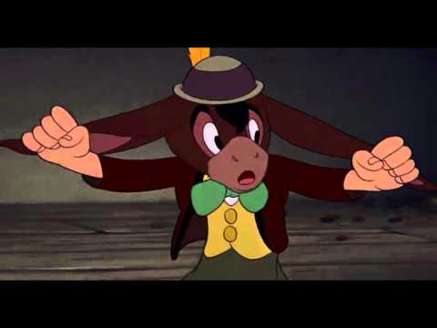 Pinocchio e gli asini