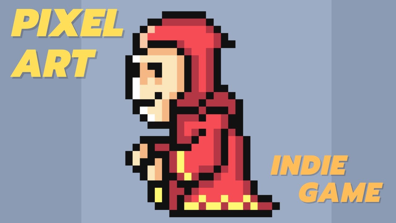 Pixel Art Game - Mage - Timelapse #3 - YouTube