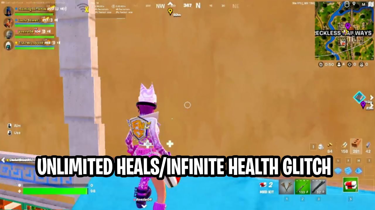 How to do the NEW Unlimited Health and Infinite Heals in Fortnite ...