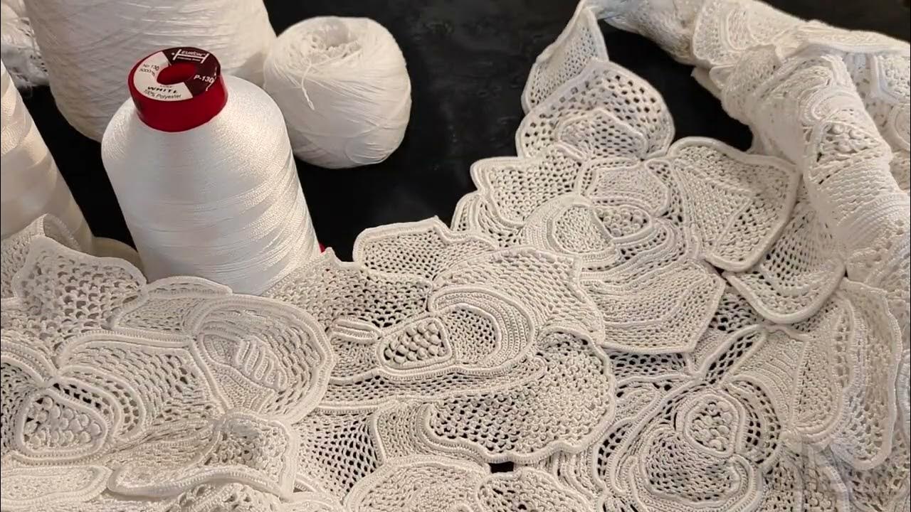 Курс "Белая Роза" Урок 1. Теория, нитки, крючки, приготовление. Студия ...