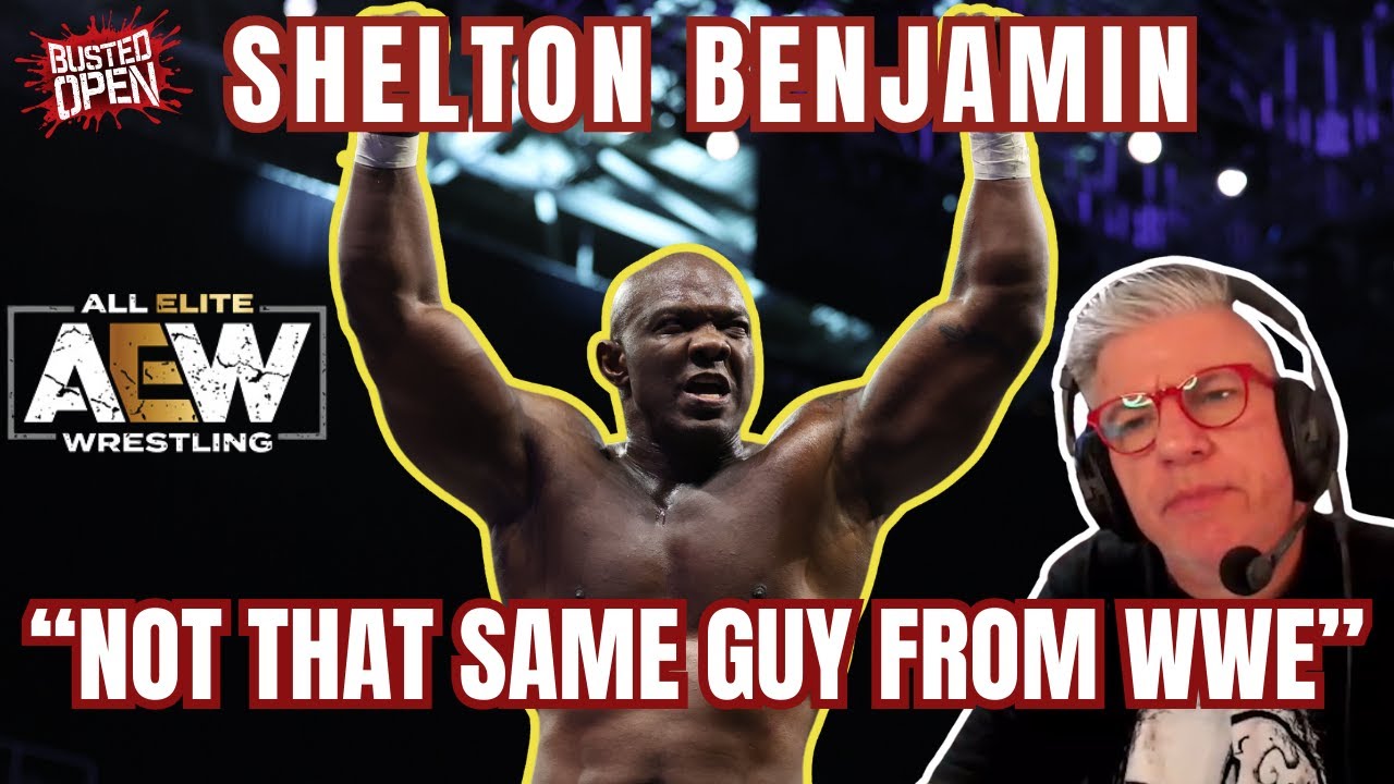 Shelton Benjamin on AEW vs. WWE & Wrestling Swerve Strickland | Busted ...