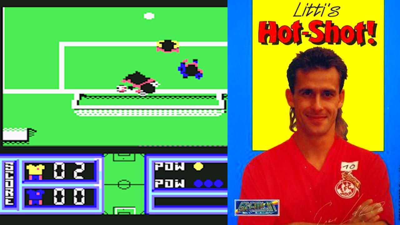 Litti's Hot Shot / Gary Lineker's Hot Shot | C64 | 1989 | Das hat Litti ...