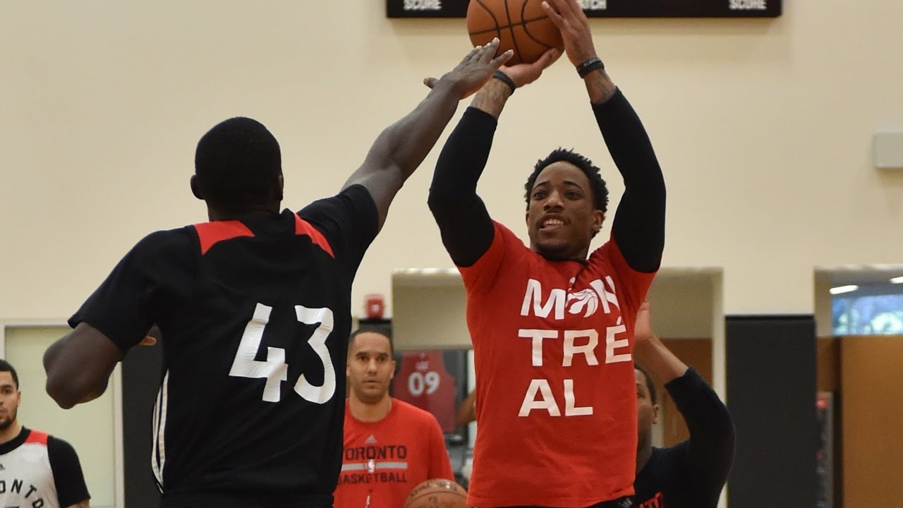 NBA 360 | Toronto Raptors All-Access Practice and Shooting Contest ...