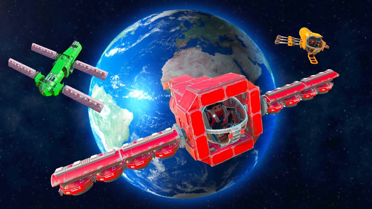 BUILDING A SPACE SATELLITE! - Trailmakers - YouTube