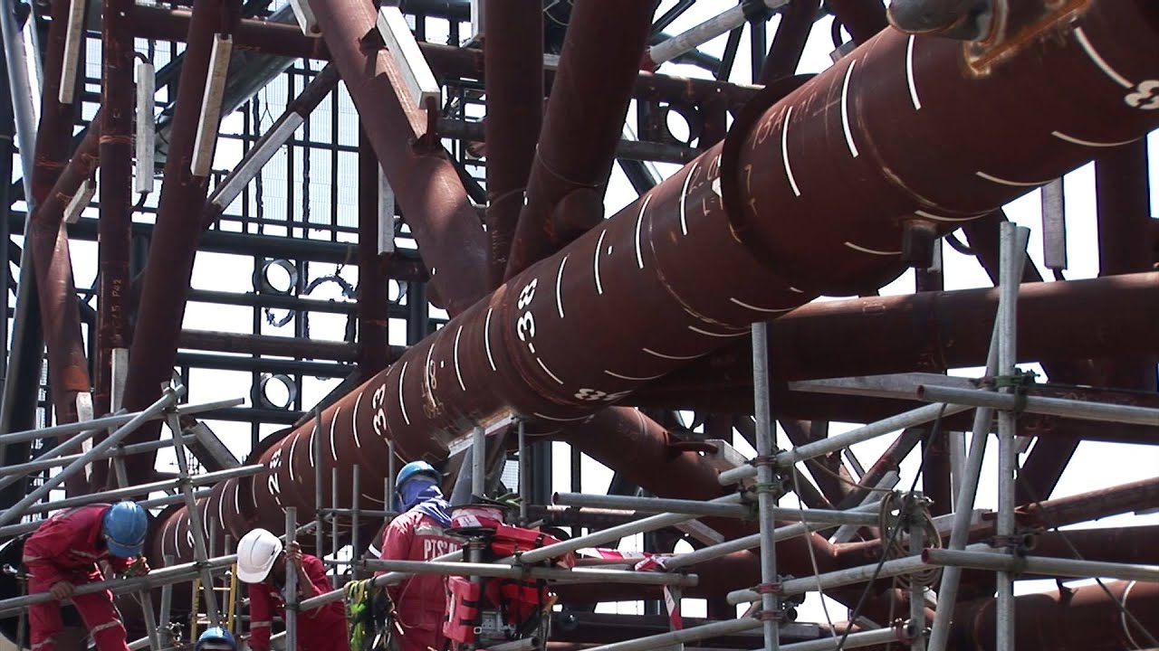 PTSC Jacket Offshore Platform Construction, Film Production, Dop ...