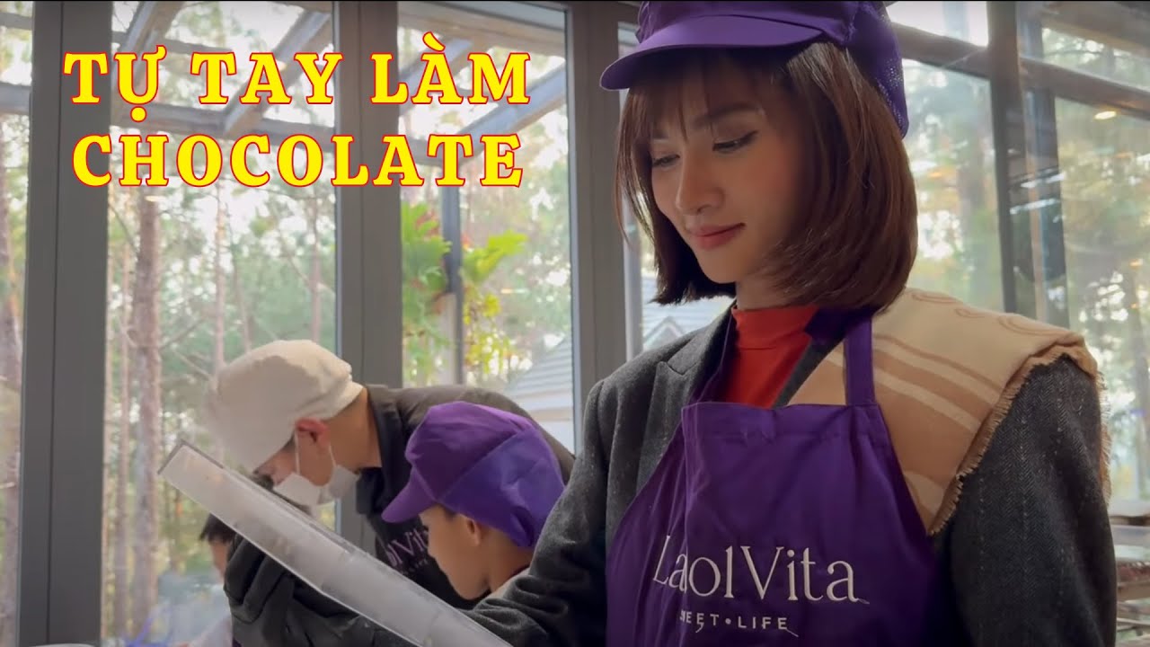 Một ngày trải nghiệm làm socola | Kim Tuyến Official - YouTube