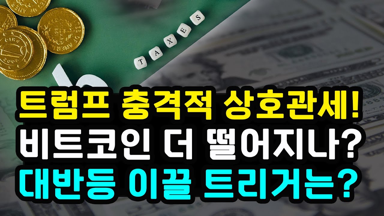 비트코인 트럼프 상호관세 카드 추가 하락할까 반등 가능성 있을까 크립토차르 6개월 내 명확성 마련 스트레티지 추매 예고와