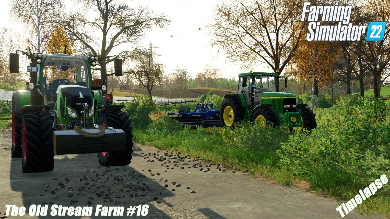 The Old Stream Farm Episode 16| Mulching | Plowing |fertilization| FS22 ...