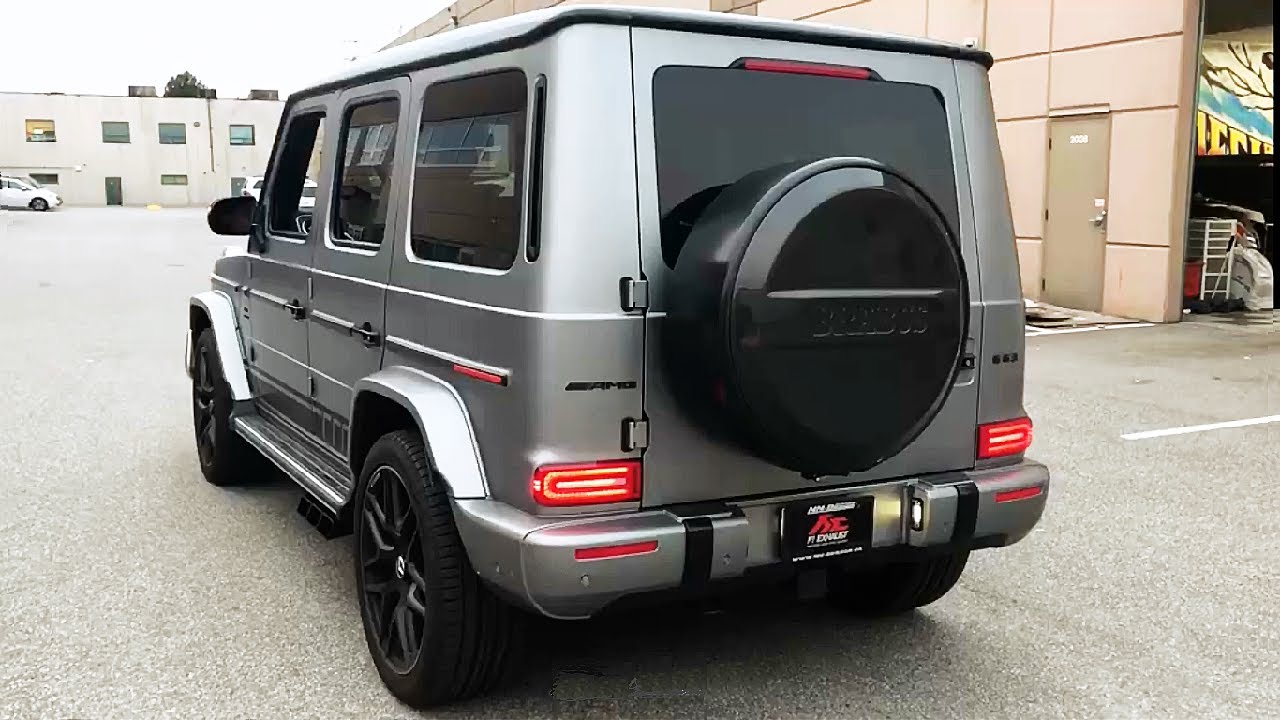 Mercedes G63 AMG W463a - LOUD EXHAUST! - YouTube