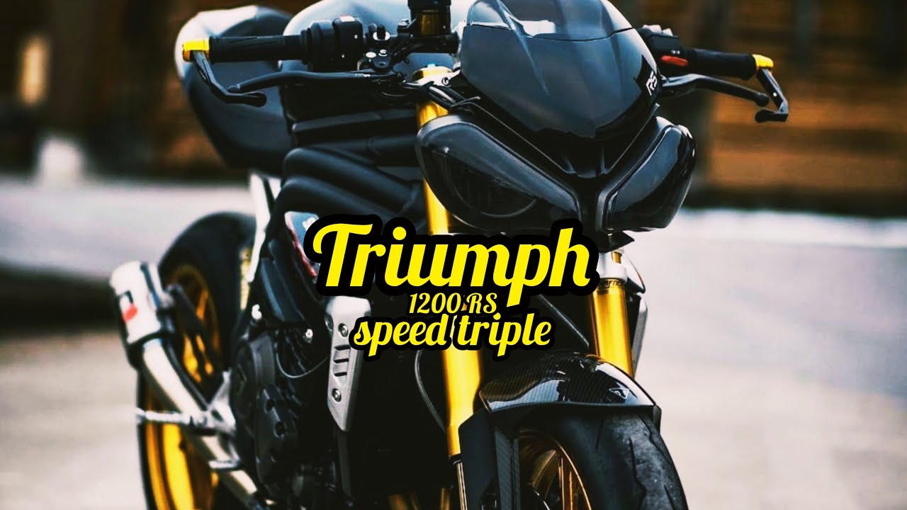 TRIUMPH SPEED TRIPLE 1200 CUSTOM #triumph - YouTube