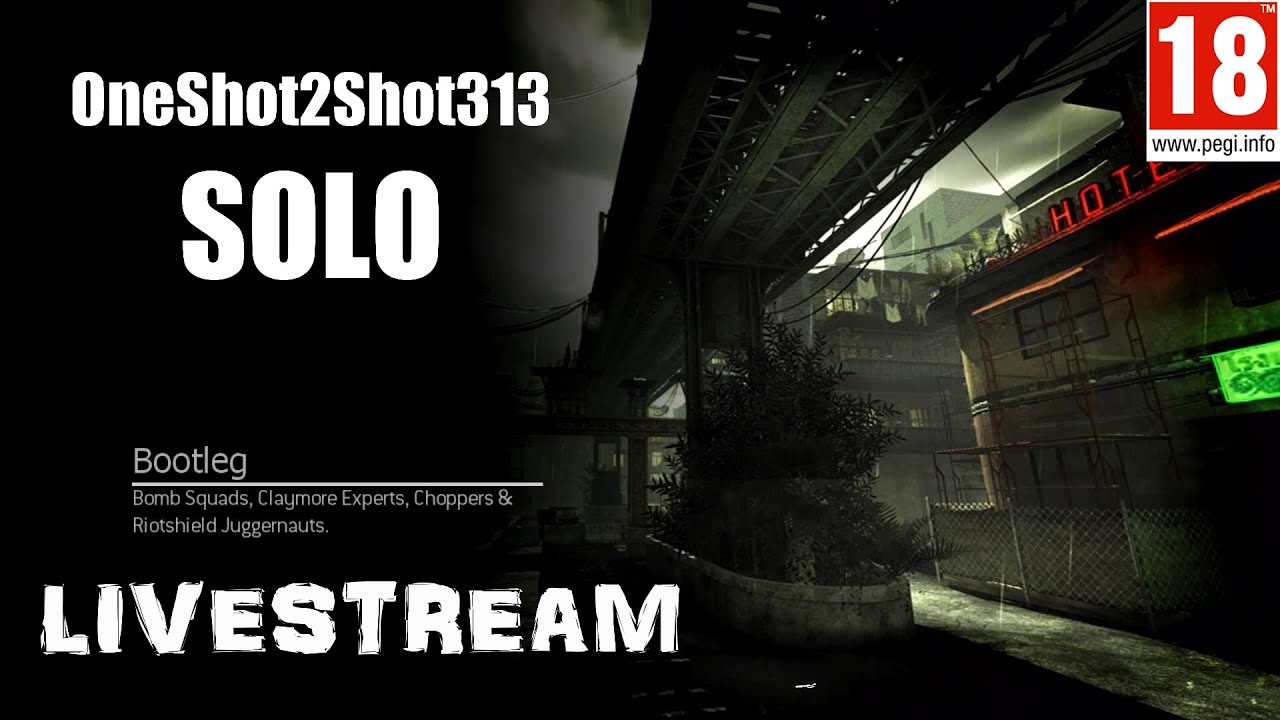 MW3 Survival Solo Bootleg Pt2 (XBox LEGIT World Record LIVESTREAM ...