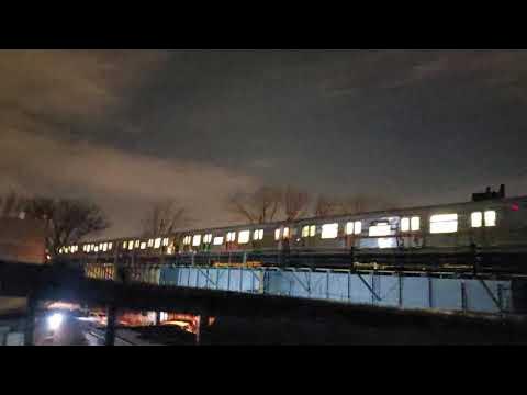 MTA Executive from February 2021: R42 heading back to Coney Island yard from Fresh Pond yard ...