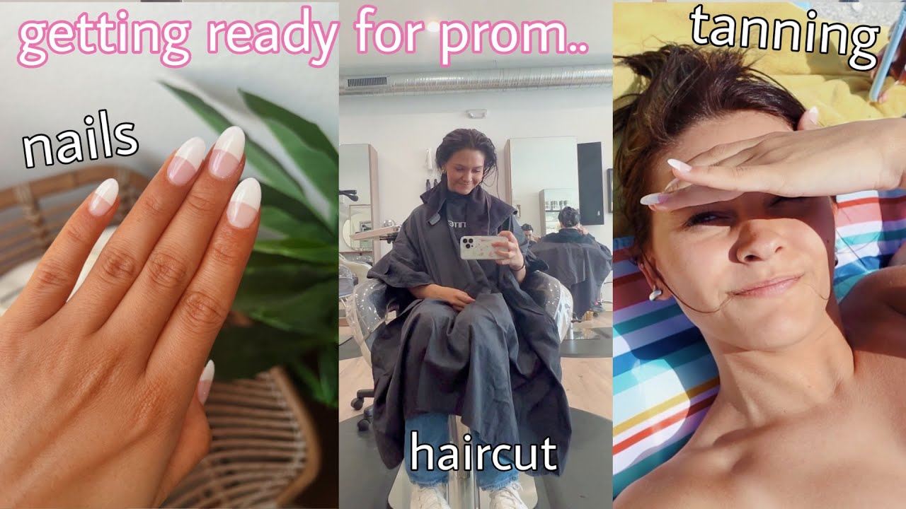 preparing for prom.. getting it together! - YouTube
