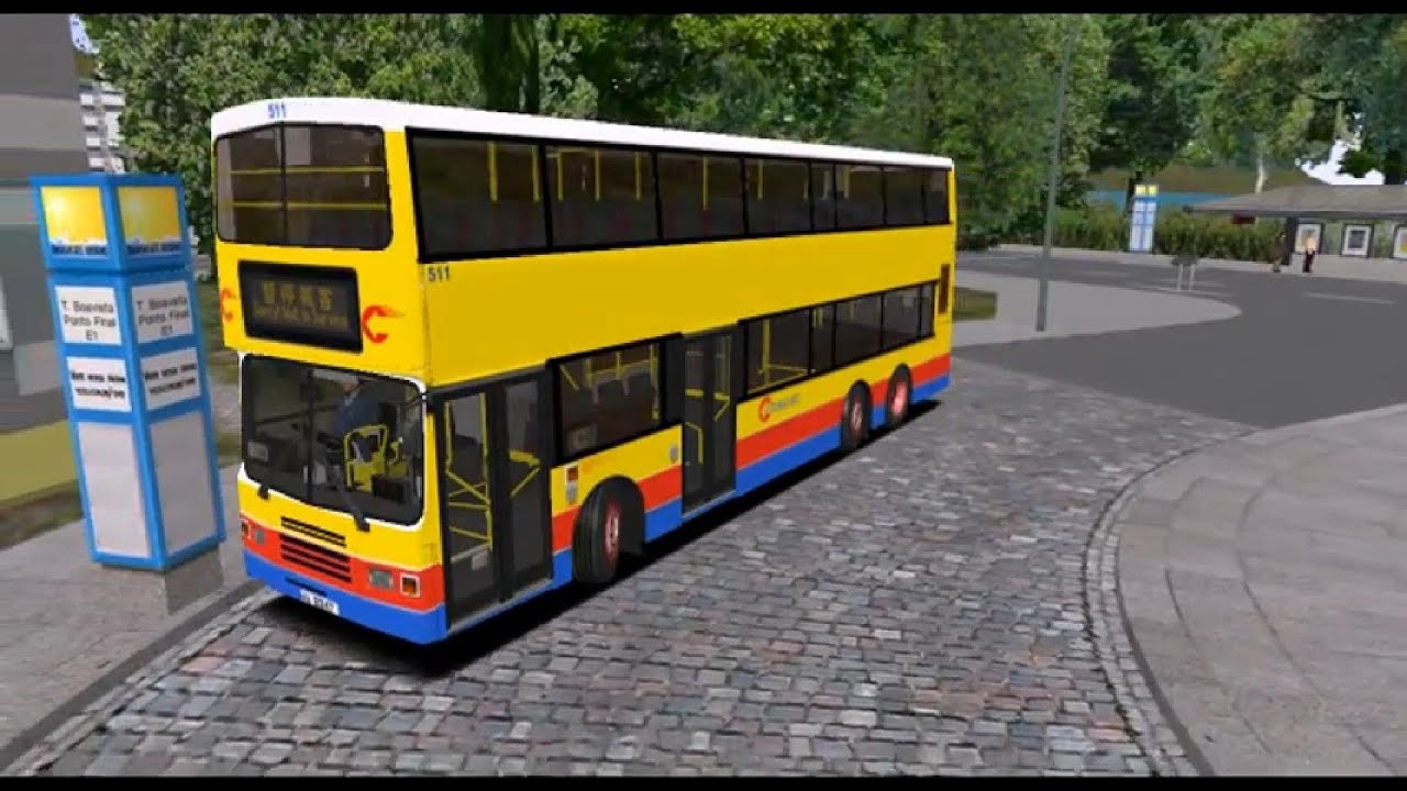 Omsi 1 tour (080) CTB Volvo Olympian 12m 511 @ Tropical City - YouTube
