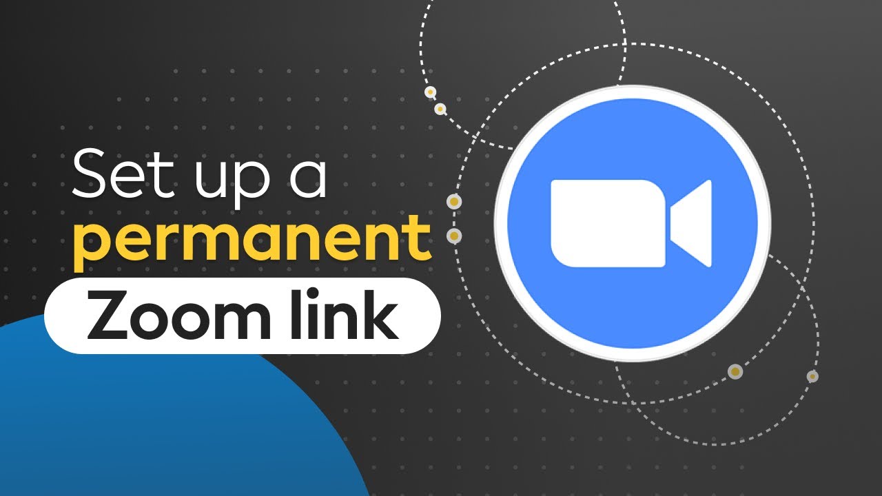 How to set up a permenant Zoom link | BLAB Tutorial - YouTube
