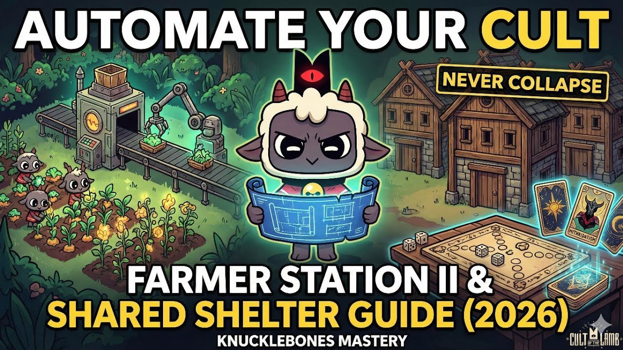 How to Automate Your Cult: Farmer Station II & Shared Shelter Guide ...