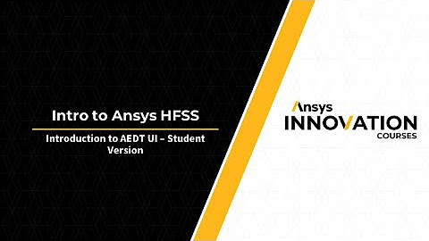 Intro to Ansys HFSS – Ansys Innovation Course - YouTube