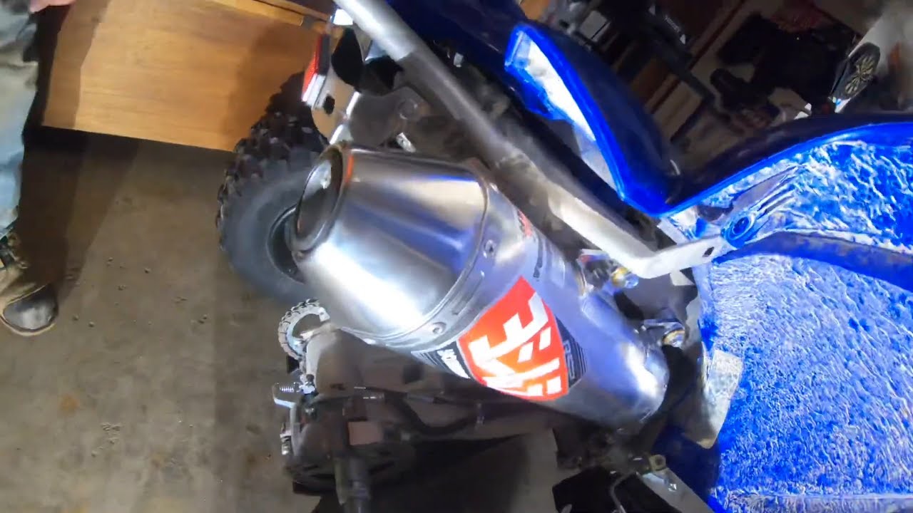 2020 Yamaha Raptor 700 | Yoshimura RS2 Install | Startup And Rev - YouTube