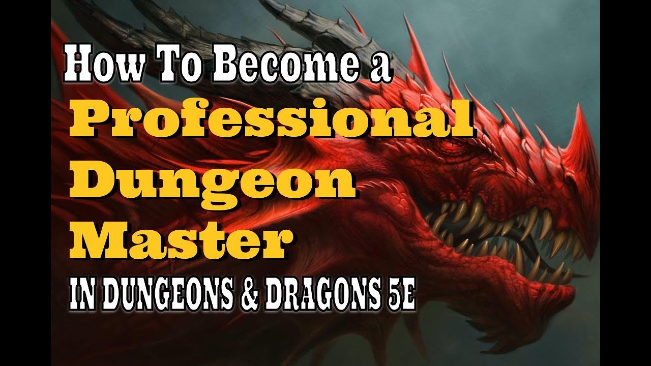 Let's Talk D&D | How to become a Professional Dungeon Master | Crit ...
