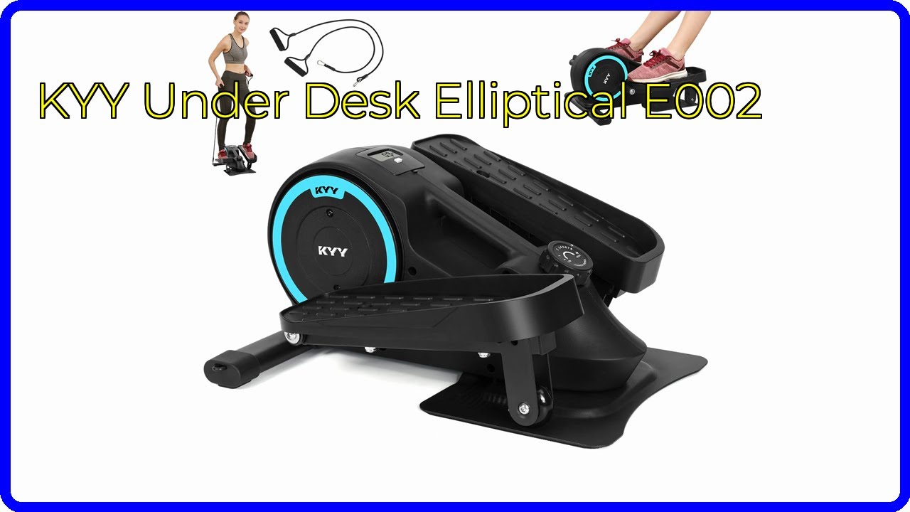 REVIEW (2024): KYY Under Desk Elliptical E002. ESSENTIAL details. - YouTube