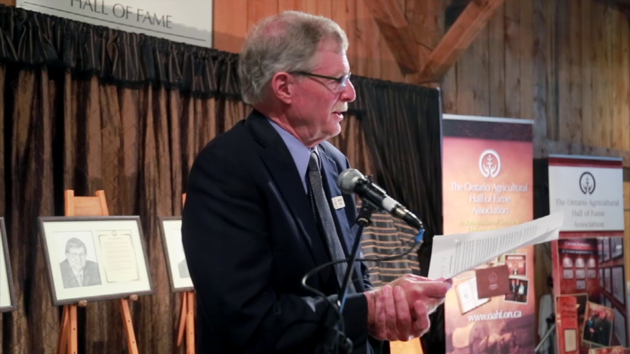 2018 OAHF: Gordon Clifford Leitch - YouTube