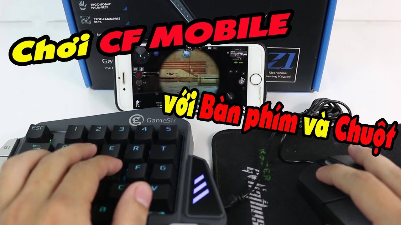 Hướng dẫn chơi Crossfire Legend (CF mobile) bằng bàn phím và chuột trên ...