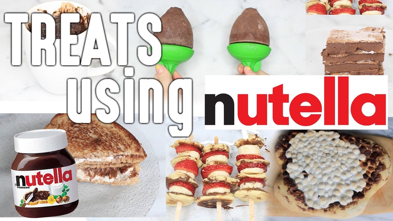 DIY Treats Using NUTELLA - YouTube
