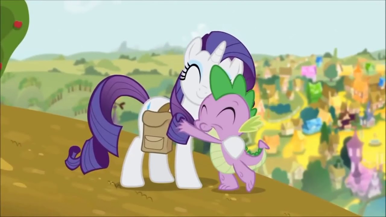 Valentine: A Rarity & Spike (My Little Pony: Friendship Is Magic) PMV ...