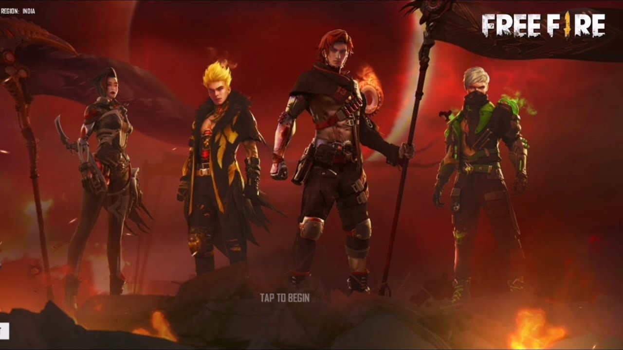 New login screen in free fire on 24 June 2020 - YouTube