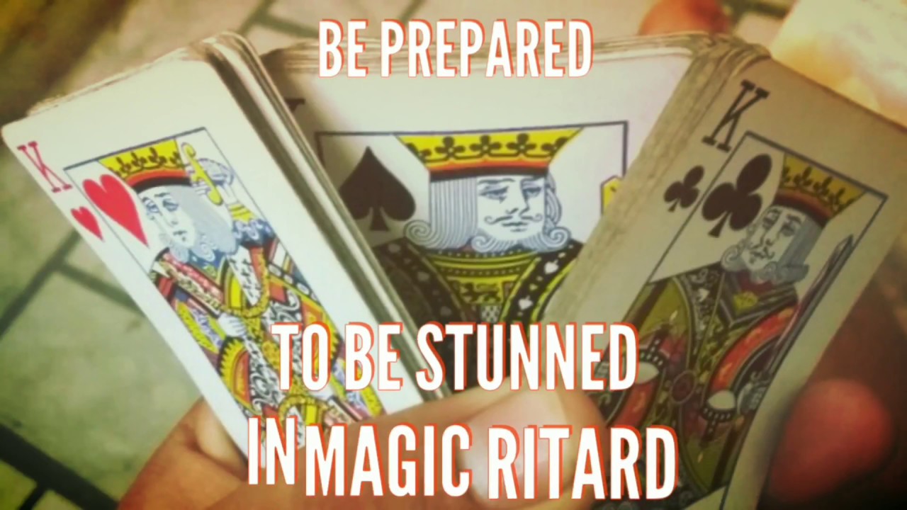 Card disappear and reappear trick - YouTube