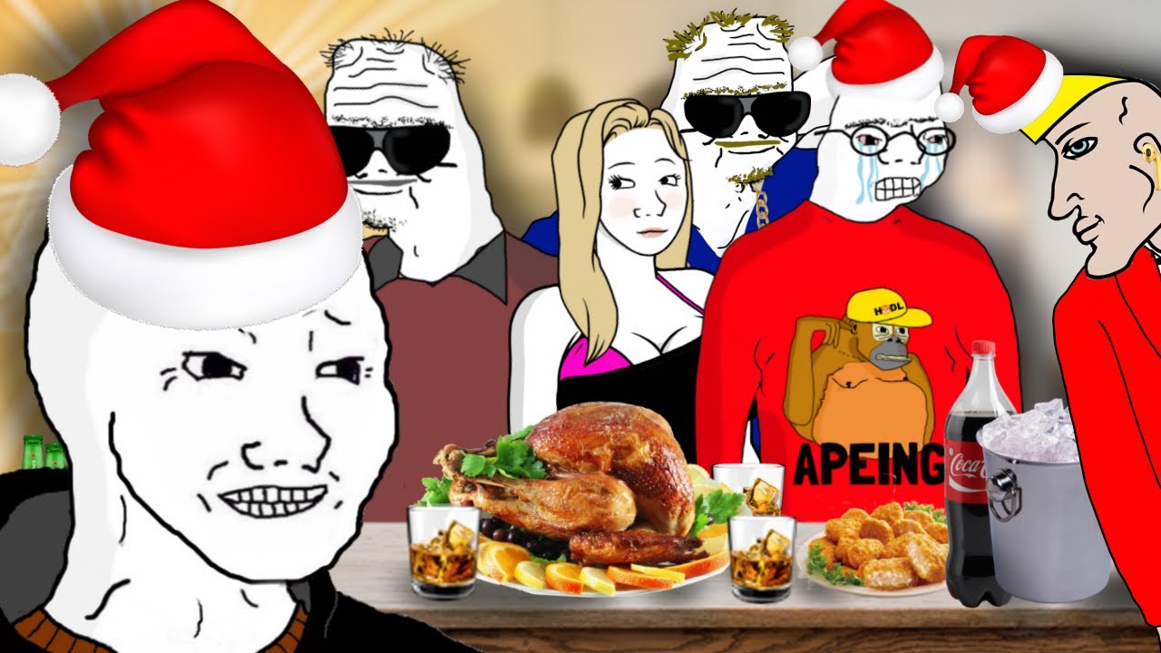 WOJAK DOOMER AT CHRISTMAS DINNER - YouTube
