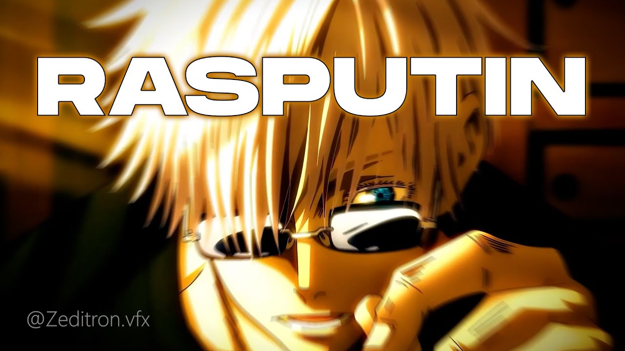 RASPUTIN - Gojo edit - YouTube