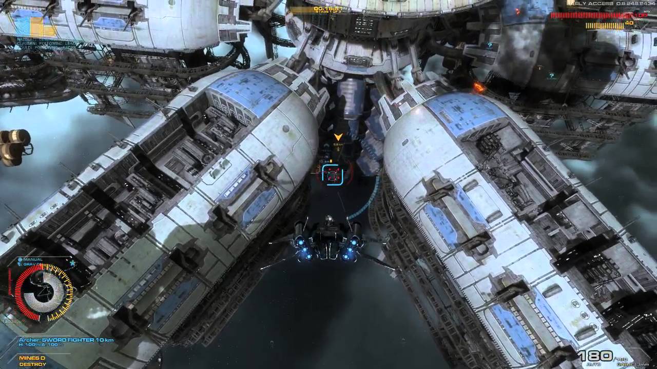 Angels Fall First, space combat and boarding actions - YouTube
