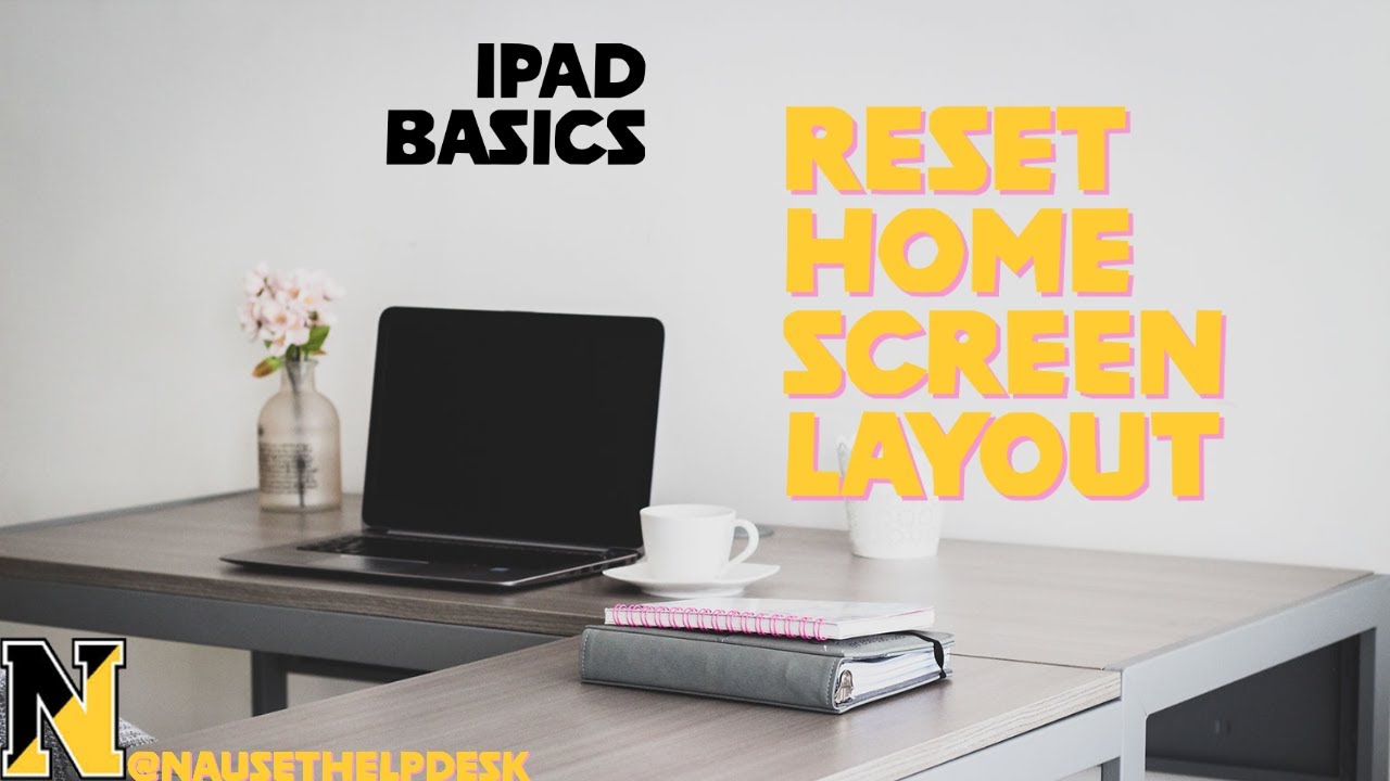 iPad Basics: Reset Home Screen Layout - YouTube