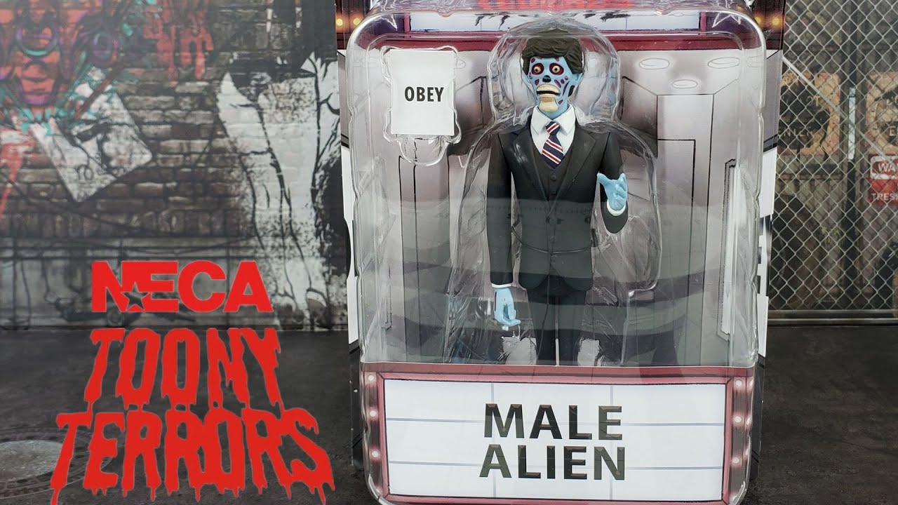 Neca Toony Terrors Male Alien Unboxing - YouTube