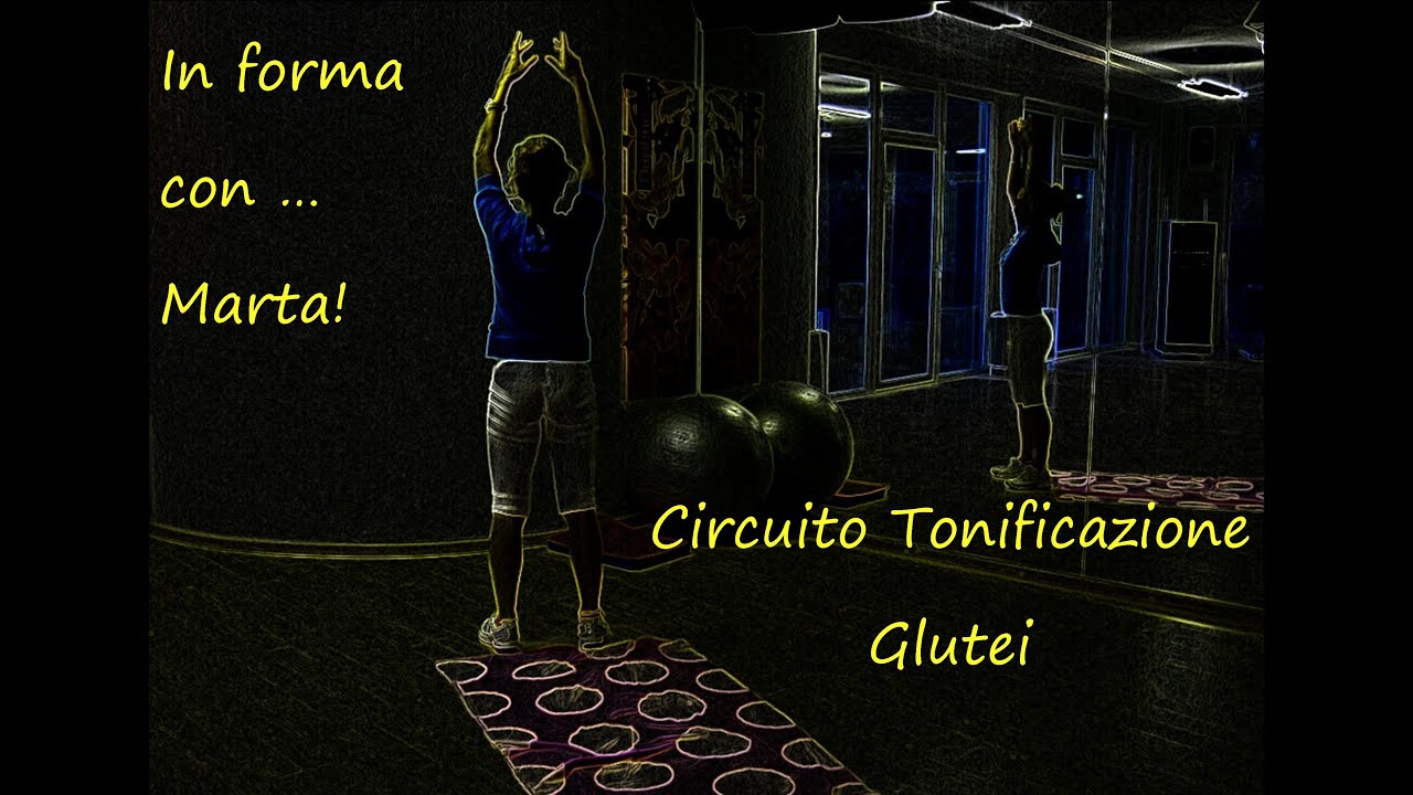 Tutorial circuito di tonificazione per glutei - YouTube