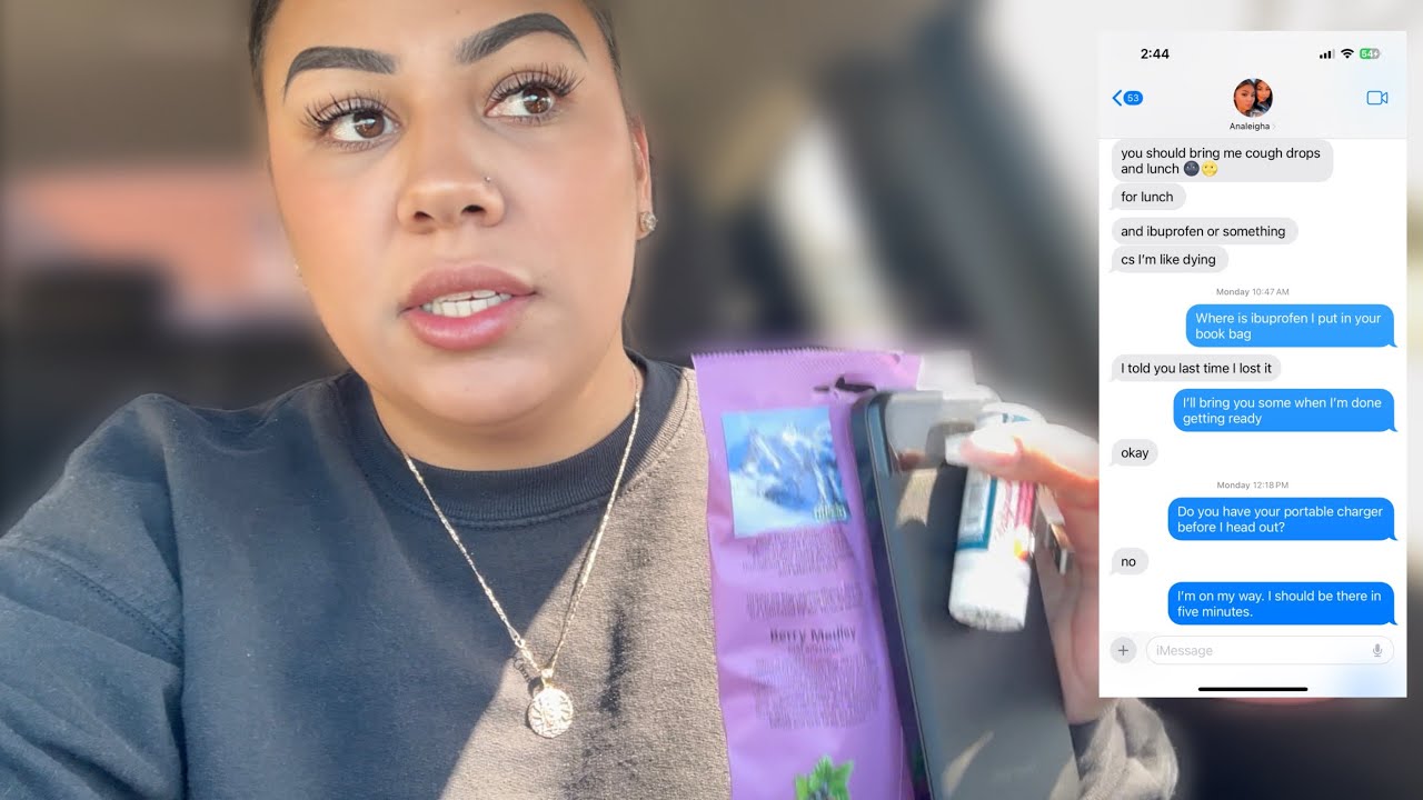 Analeigha Texted She Needs Me To Pick Her Up From School - YouTube