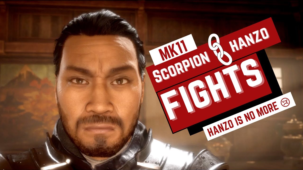 Scorpion fights Hanzo for ShiraiRayu | MK11 - PART 2 | - YouTube