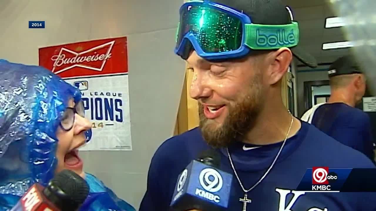 Flashback: KMBC's Karen Kornacki in locker room celebration with 2014 ...