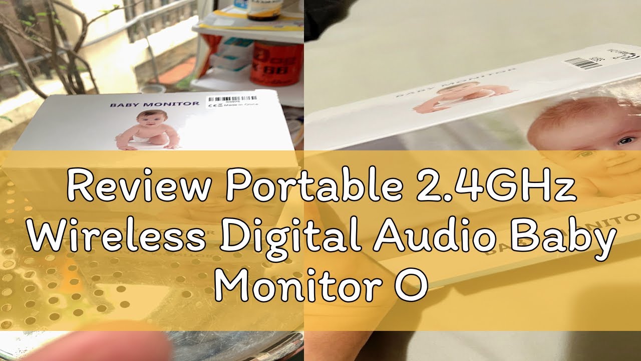 Review Portable 2.4GHz Wireless Digital Audio Baby Monitor One-Way Talk ...