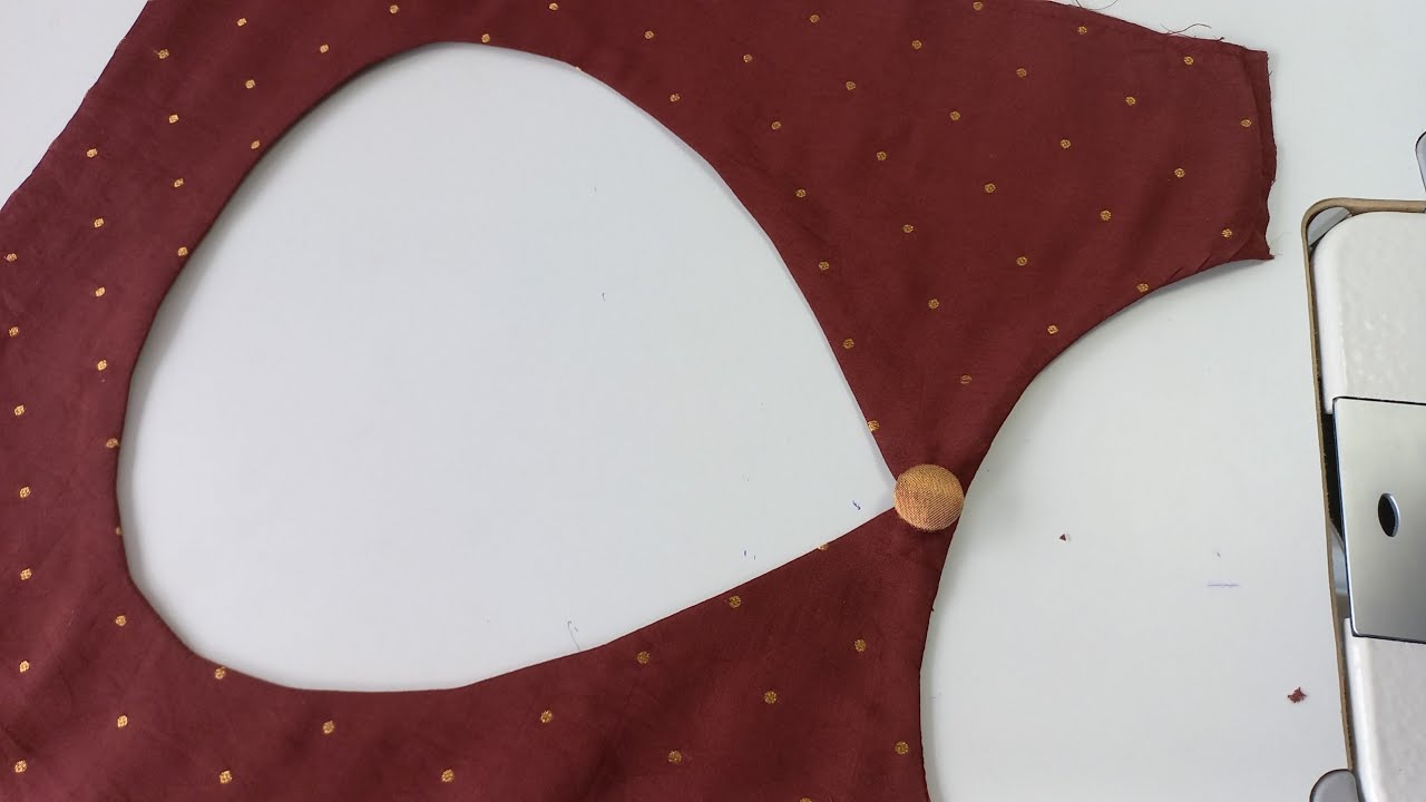 sweetheart neck design blouse simple design fully hemming blouse - YouTube