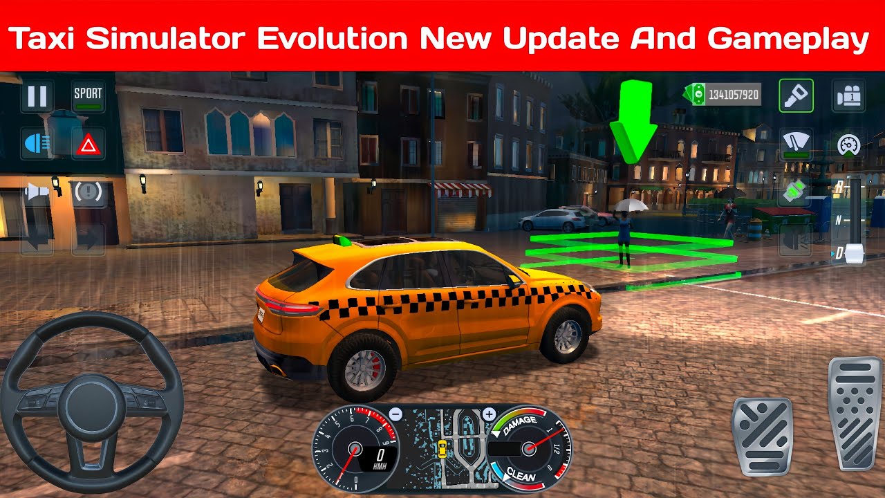 Taxi Simulator Evolution New Update And Gameplay (Android Game) - YouTube