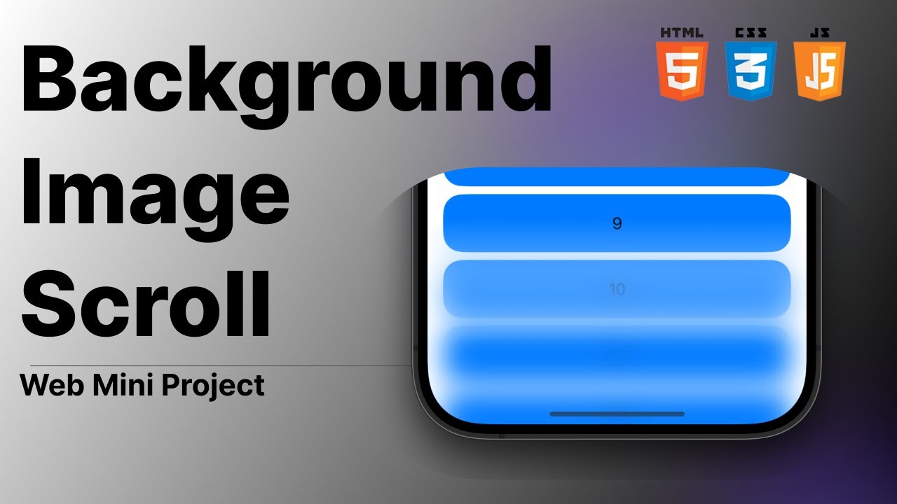 Image Scroll Effect Html Css Js Full Tutorial With Source Code Youtube 1550